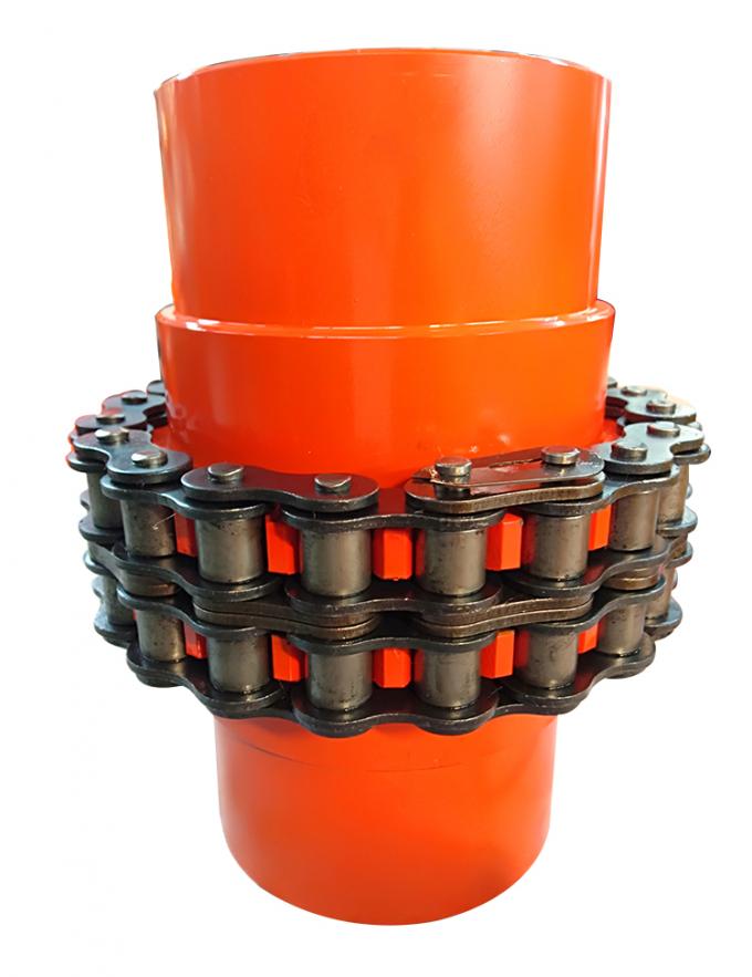 45# Steel Roller Chain Coupling KC 4012 Black Oxide Customized