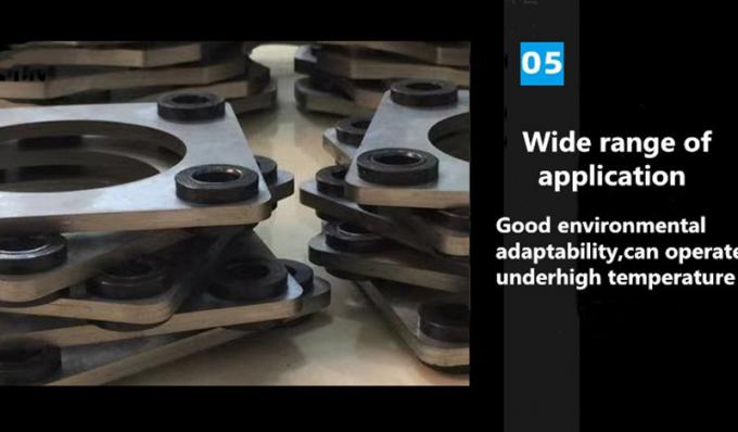 Industrial Diaphragm Flexible Coupling Parts Stainless Steel Disc Custom Size