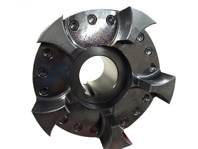 Double Flange Flexible Jaw Coupling Spider For Heavy Machinery
