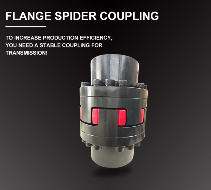 double flange spider type star flexible shaft coupling for CLUTCH CONN