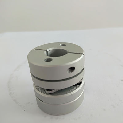 Curved Aluminum Flexible Coupling CNC Flange Jaw Servo Motor Shaft ...
