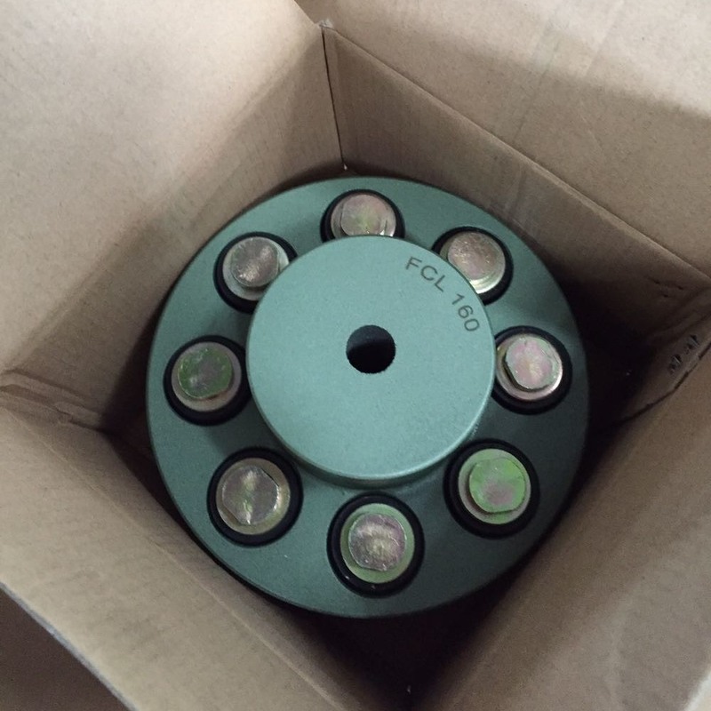 Steel Flexible Pin Bush Coupling FCL 160 FCL 250 FCL 400 With Rubber Sleeve