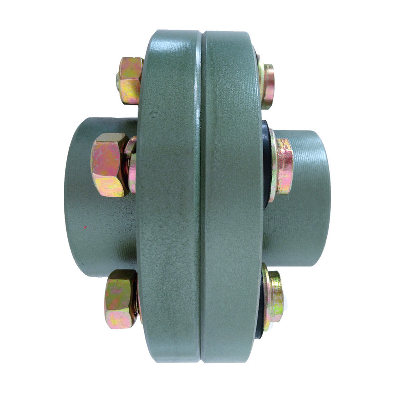 OEM Flange Pin Bush Coupling Cast Iron Flexible Rubber For Power ...