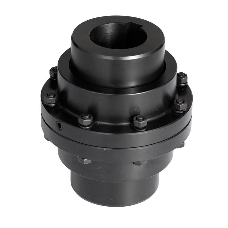 customized GICLZ type gear motor shaft coupling,curved teeth gear ...