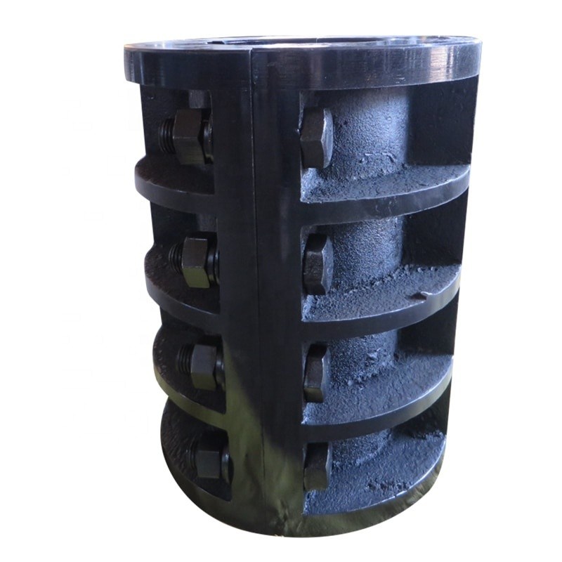 Cast Iron Flange Rigid Coupling Clamp Type Split Shaft Coupling