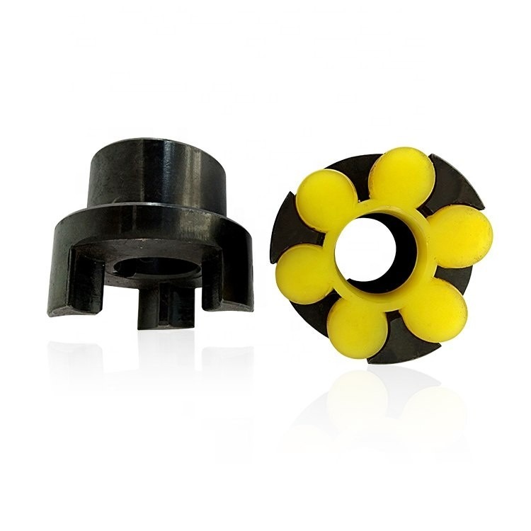 Ml Plum Flexible Jaw Coupling Elastic Rubber Spider Flower For Motor