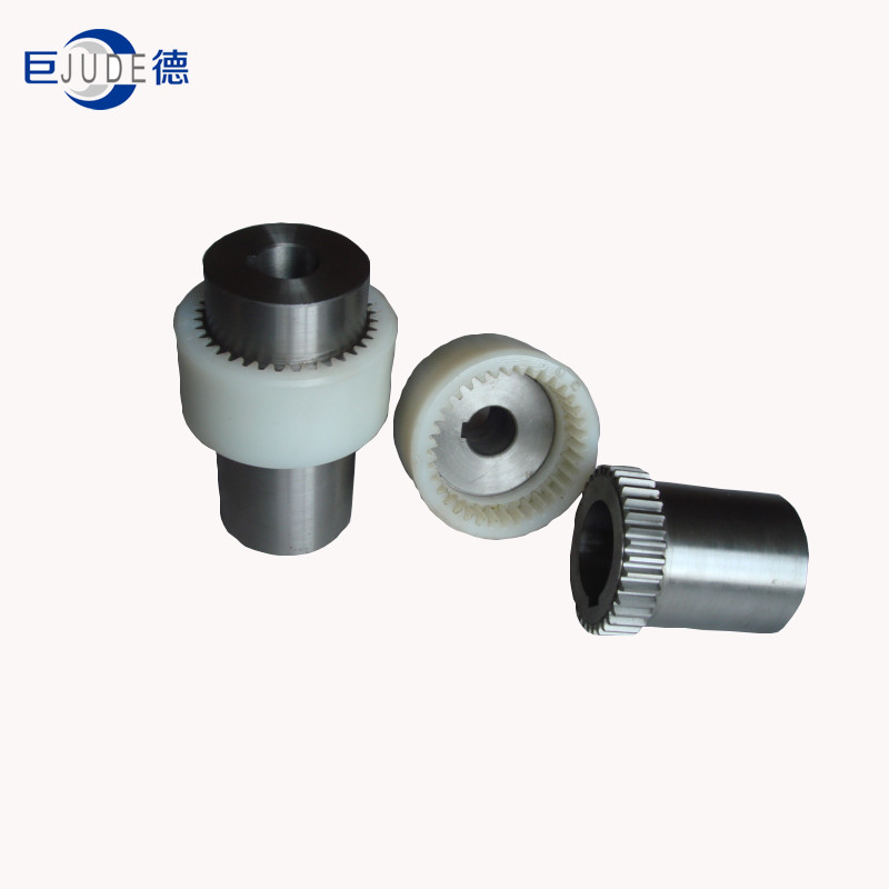 NL3 Flexible Shaft Coupling Nylon Inner Ring Steel Gear Couplings For Pumps