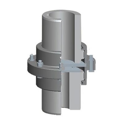 Vertical Axis Rigid Industrial Shaft Couplings Drum Shape WGC Type ...