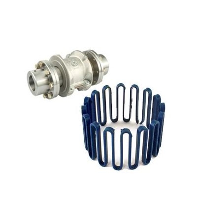 Plate Tapered Grid Coupling Flexible Snake Spring Shaft Coupling Customized