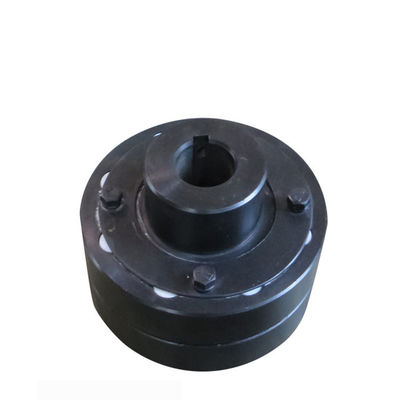 Dowel Shaft Flexible Bushed Pin Type Coupling LX Type 45# Steel Black Color