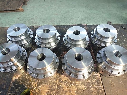 Drum Gear Turbine High Speed Flexible Shaft Couplings Customized Size