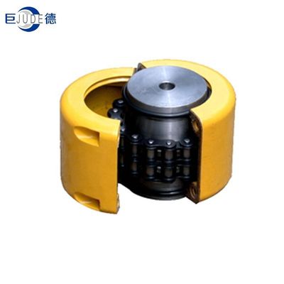 Power Flexible Drive Coupling Steel Sprocket Chain Coupling Customized
