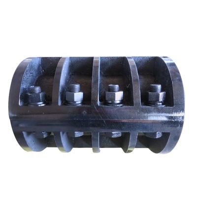 Cast Iron Flange Rigid Coupling Clamp Type Split Shaft Coupling