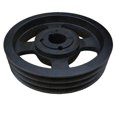 Custom Poly V Belt Drive Pulley Cast Iron Split Sheave Pulley