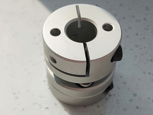 Spline Aluminum Flexible Coupling / Motor Shaft Coupling For CNC