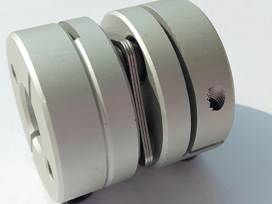 Spline Aluminum Flexible Coupling / Motor Shaft Coupling For CNC