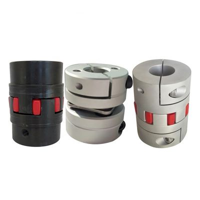 High Torque Aluminum Flexible Coupling Plum Type Jaw Spider Coupling